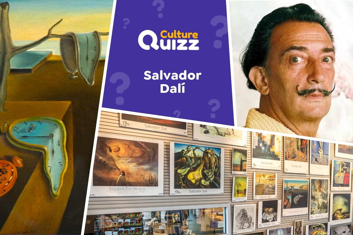 Quiz spécial Salvador Dalí - Arts - niveau Moyen | Culture Quizz