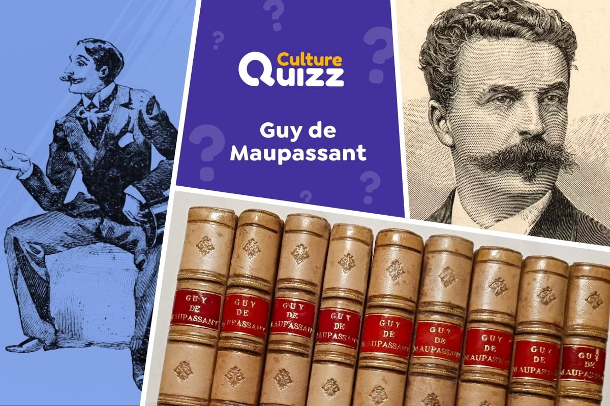 Quiz Guy de Maupassant - Littérature - niveau Moyen | Culture Quizz
