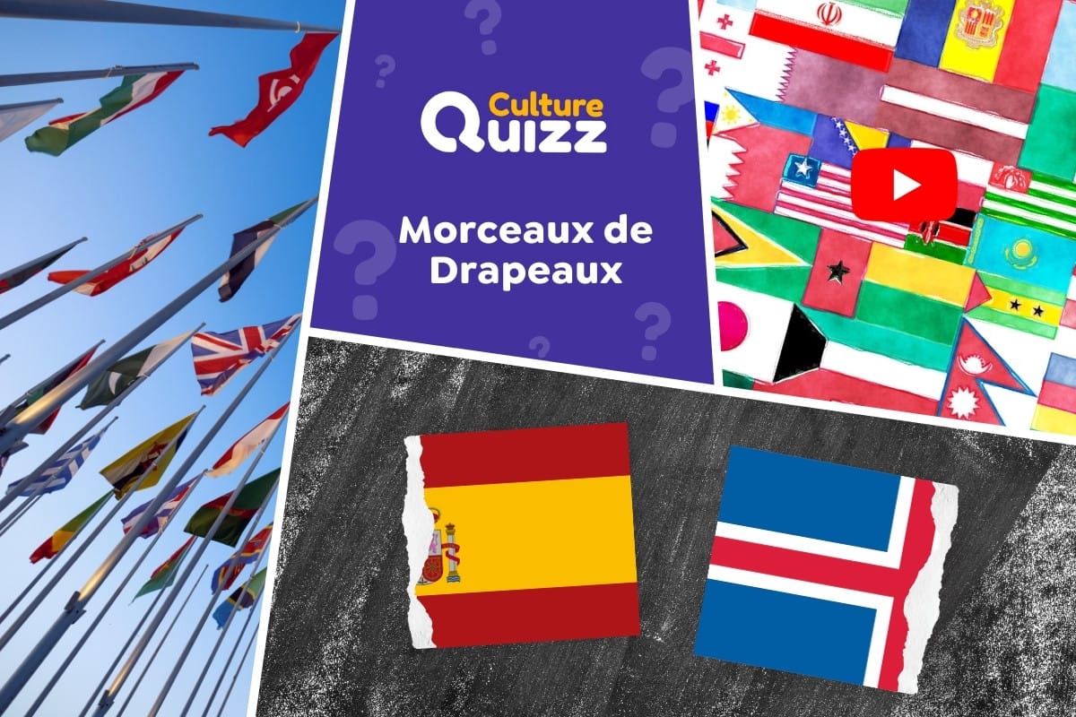 Quiz vidéo : Identifiez les Pays à partir d’un morceau de Drapeau ...
