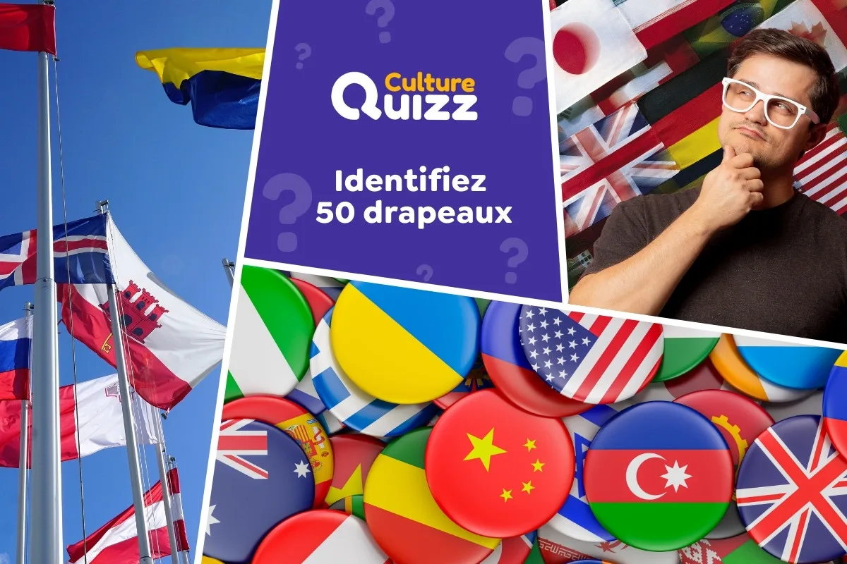 Quiz : Identifiez 50 Drapeaux du Monde - Géographie | Culture Quizz